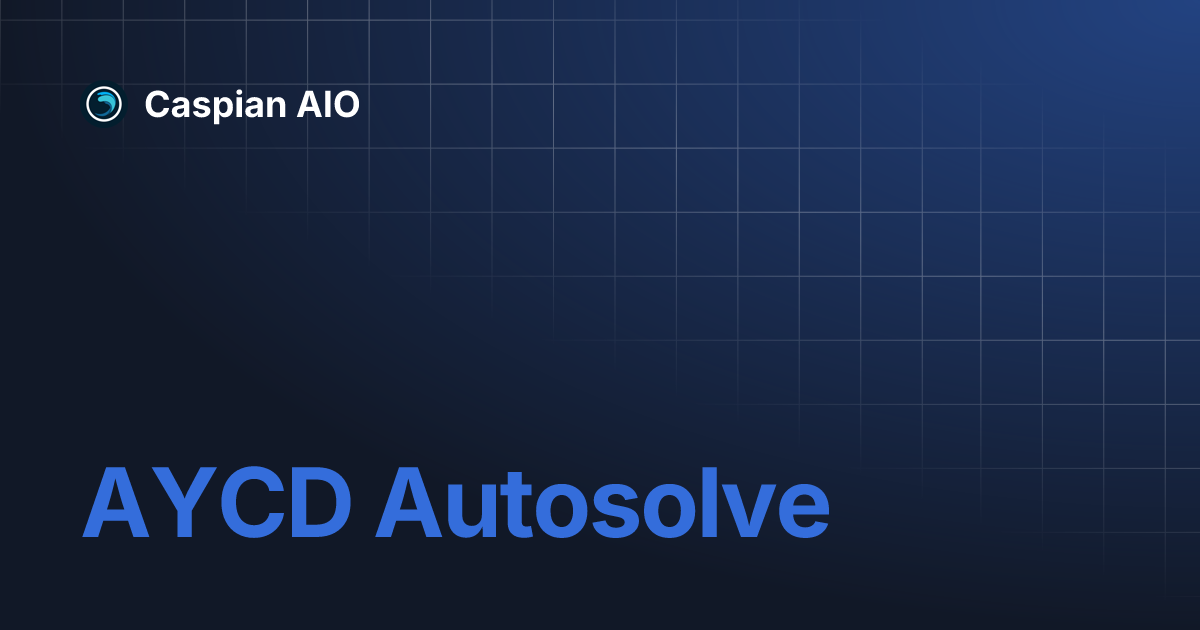 AYCD Autosolve | Caspian AIO