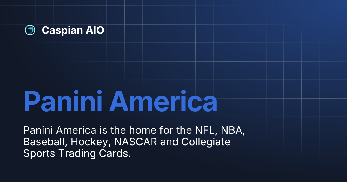Panini America | Caspian AIO